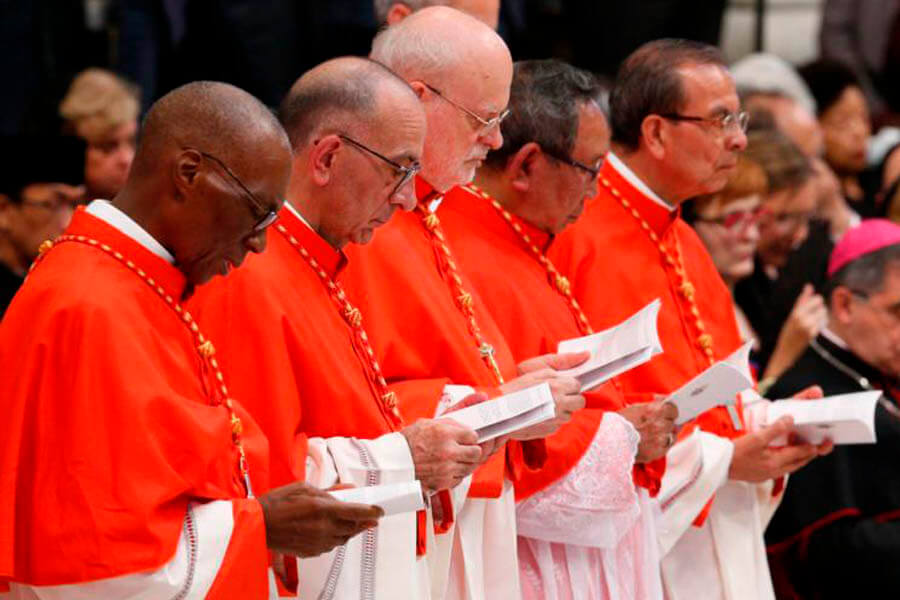 Serve God, humanity just like Jesus did, pope tells new cardinals ...