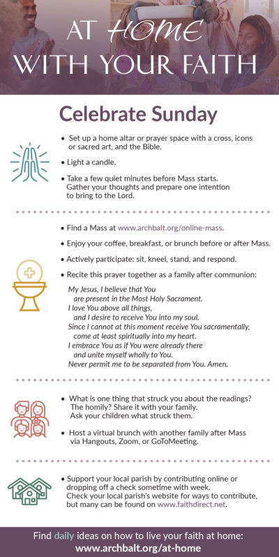 At Home - Archdiocese of Baltimore