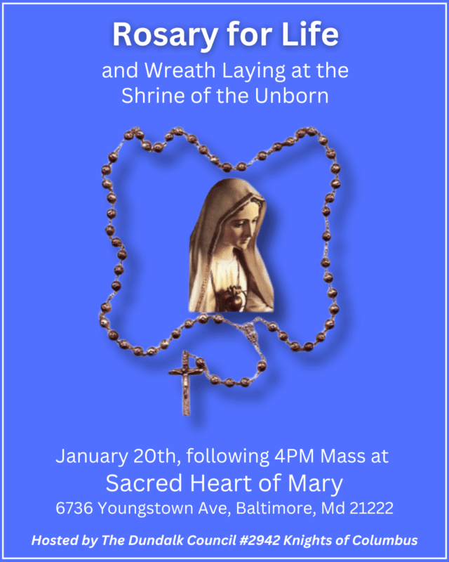 Rosary for Life - Archdiocese of Baltimore